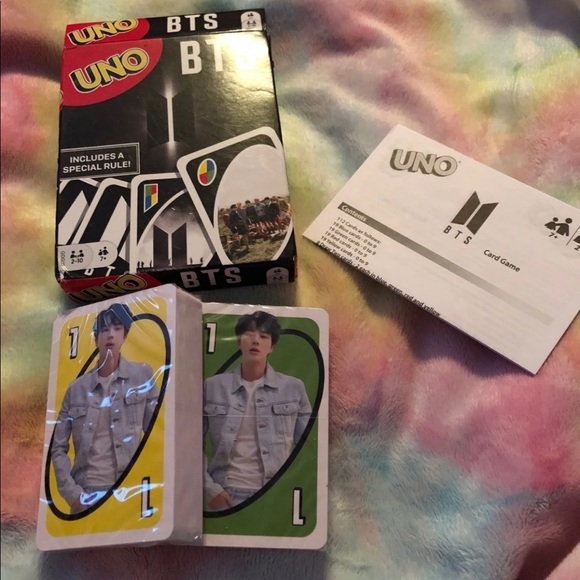 Mattel | Accessories | Bts Uno Cards | Poshmark